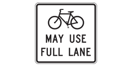 Clarifying That Bicycles May Use Full Lane | Bike Yogi
